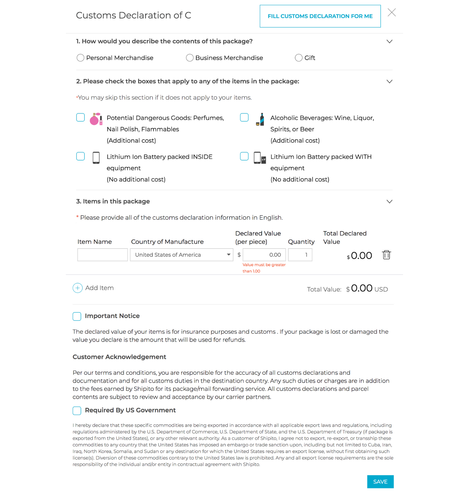 Customs, Duties & Taxes FAQ|Shipito Helps You To Ship Intn'l